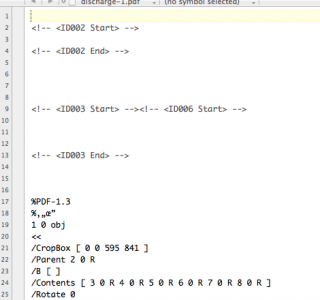 How to identify a PDF file
