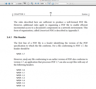 How to identify a PDF file