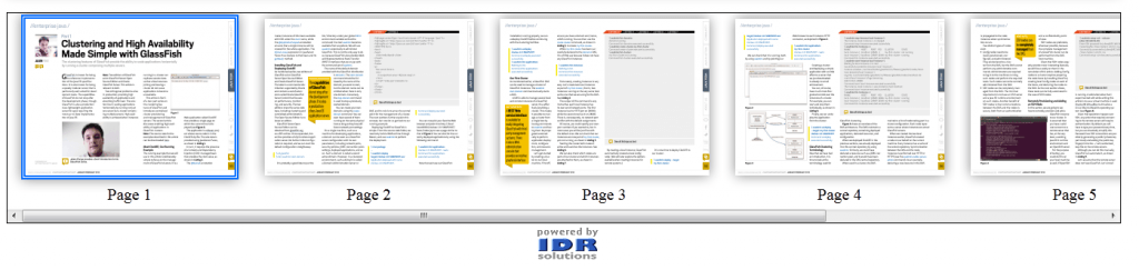 navbar - Java PDF Blog