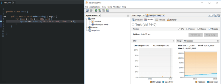 Setting up VisualVM in under 5 minutes