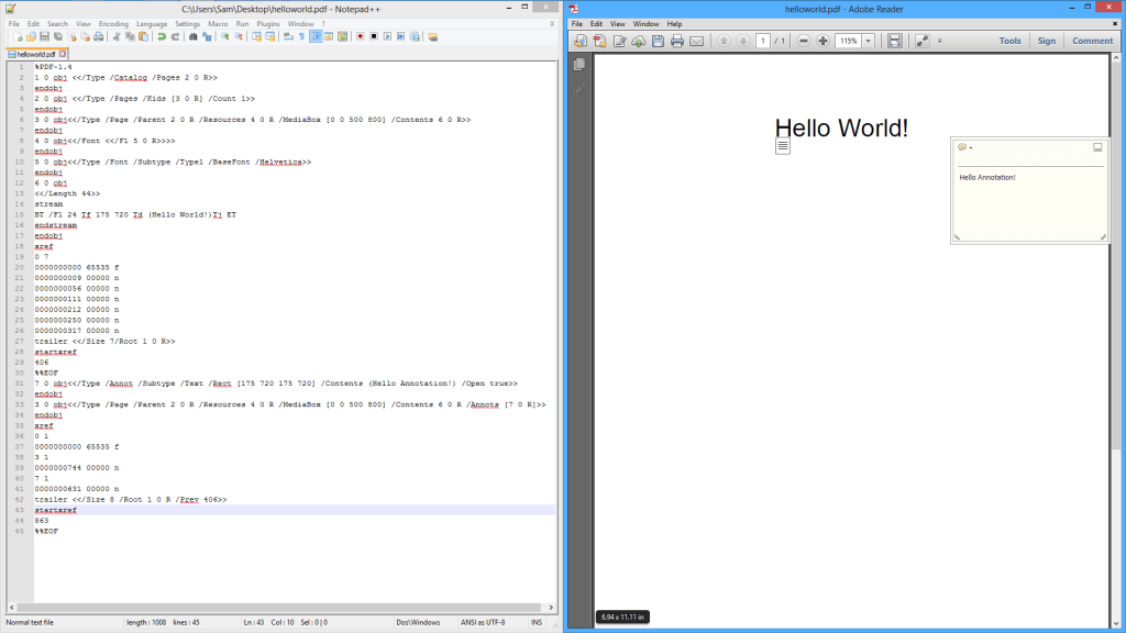 How to edit PDF files using Incremental Updates