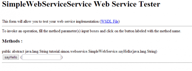 Web Services: Creating and Deploying a Java Web Service