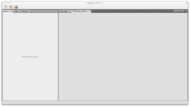 blank window - Java PDF Blog