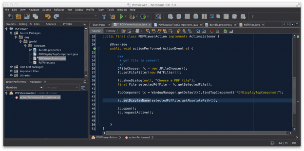 file chooser - Java PDF Blog