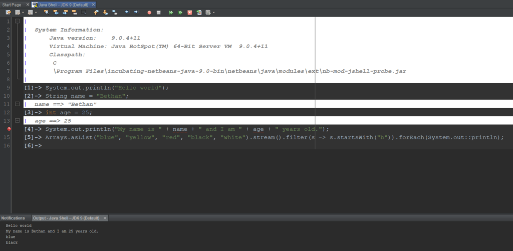 jshell - Java PDF Blog