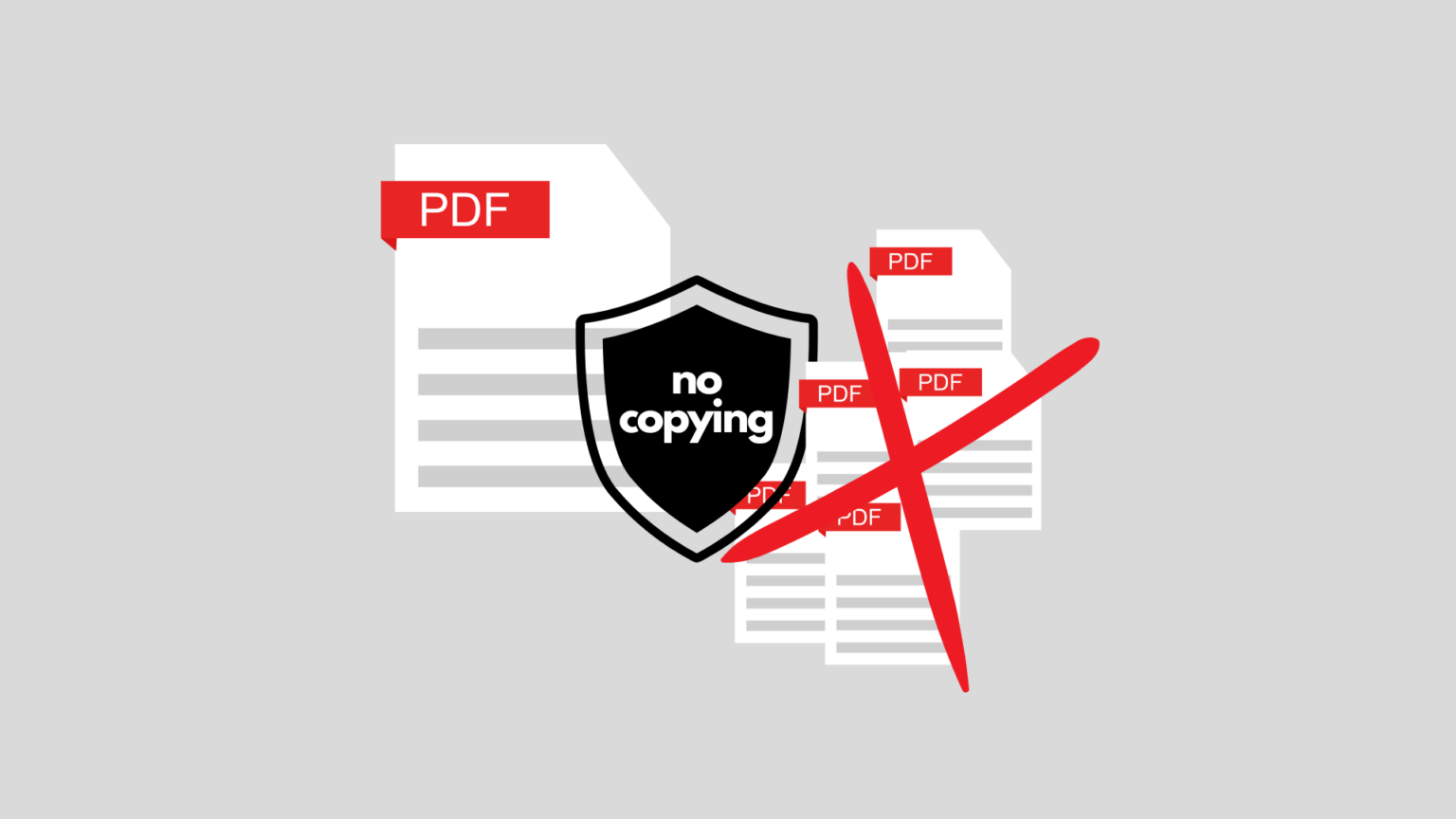5 ways to protect PDF files from copying